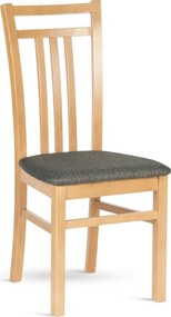 Stima Židle LOTY | Odstín: dub lanýž,Sedák: velvet šedá 60