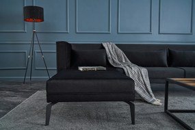 Hanah Home rohová pohovka ARDOSA černá levá 825BLC1561