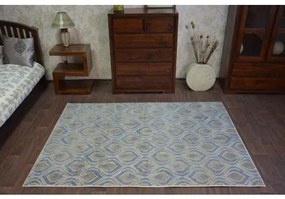 koberec DROP JASMINE 030 Světle modrá/Kouř velikost 133x190 cm | krásné koberce cz