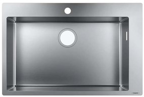 Hansgrohe - Vestavný dřez S711-F660, nerezová ocel 43302800