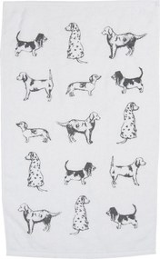 Kuchyňský froté ručník Dog Love - 40*66 cm