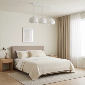 Brilagi - Lustr na lanku WABI SABI 3xE27/40W/230V bílá