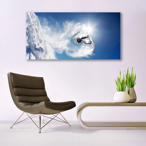 Plexisklo-obraz Snowboard Sport Sníh Zima 120x60 cm