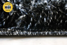 Ayyildiz Chlupatý kusový koberec Dream Shaggy 4000 černý Typ: 160x230 cm