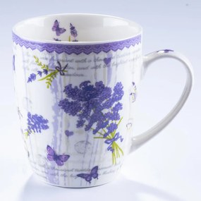 Home Elements Porcelánový hrnek Nová Levandule 340 ml