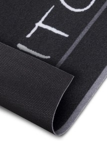 Hanse Home, Běhoun Cook & Clean 105725 Black White, 50x150, šedá, kuchyně