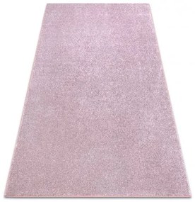 koberec, koberec metráž SAN MIGUEL špinavě růžová 61 hladký, Jedno velikost 100x300 cm | krásné koberce cz