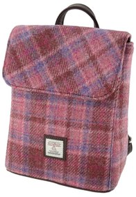 Batoh Tummel Harris Tweed - Pink Check