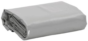 Plachta šedá 1,5 x 20 m 650 g/m² 156119