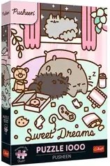 TREFL Puzzle Premium Plus Pusheen / 1000 dílků / 48 x 68,3 cm / Děti a
