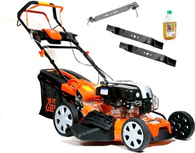 GERMAN Benzínová sekačka s pojezdem 7 HP 9v1 3 rychlosti GE-SKU_39619552
