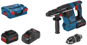 Bosch Nářadí - 18V AKU vrtací kladivo, 2x aku 8,0 Ah ProCORE, nabíječka 061191000E