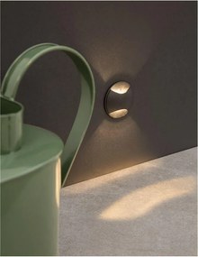 NV 9944142 Venkovní zapuštěné svítidlo do zdi JOYA černý hliník LED 3W 3000K 100-240V 19st. IP65 - NOVA LUCE