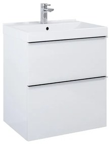 LOTOSAN Scarlet skříňka pod umyvadlo/desku 60cm, bílá matná AQ LN7592