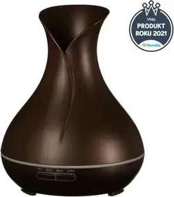 SIXTOL Vulcan tmavé dřevo / Aroma difuzer / 350ml / 12 W