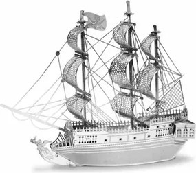 Metal Earth 3D Puzzle Black Pearl (Černá perla) / 38 dílků / od 14 let