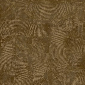 Štuková hnědo-zlatá vliesová tapeta A56104, Vavex 2024