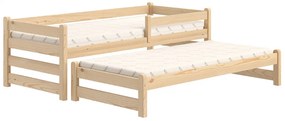 postel dětské přízemní výsuvná Alis DPV 001 - Borovice, 80x200