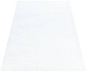 Ayyildiz koberce Kusový koberec Brilliant Shaggy 4200 Snow - 200x290 cm