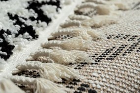 Koberec PROMO BERBER SAFI N9040 bílý / černý