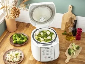 Tefal RK7321F1 bílá / Rýžovar / 8 programů / 750 W / 1,8 l