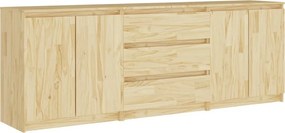 vidaXL Odkládací skříňka 180 x 36 x 65 cm masivní borové dřevo [3094293] Barva: medová hnědá