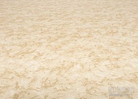 Breno Metrážový koberec THASSOS 35, šíře 400 cm, Žlutá/Béžová