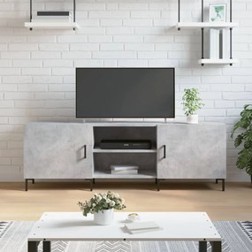 TV skříňka betonově šedá 150 x 30 x 50 cm kompozitní dřevo