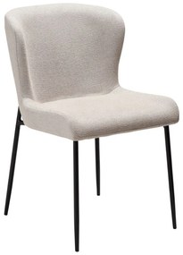 OnaDnes -20% ​​​​​Dan-Form Světle šedá bouclé jídelní židle DAN-FORM Glam
