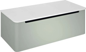 Sapho Kerala - Umyvadlová skříňka 100x48x35 cm, 1 zásuvka, verde KR100-4444