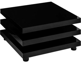 Stilista 87074 Stilista Konferenční stolek, 60 x 60 cm, černý lesk
