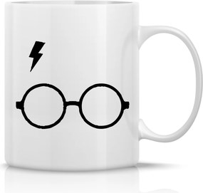 HARRY POTTER - klasický bílý keramický hrníček 300 ml