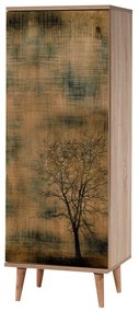 Botník FILINTA Tree 50x135 cm dub sonoma