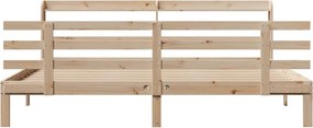 Rám postele s čelem 180 x 200 cm masivní borovice 3306859