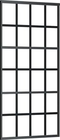 Posuvné dveře se sadou kování černé 90x205 cm ESG Glass 3375794