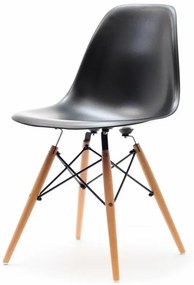 MPT Židle MPC Wood - černá