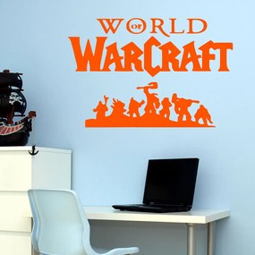 Živá Zeď Samolepka na zeď World of Warcraft Barva: černá