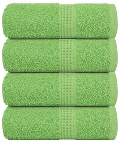 Ručníky pro hosty FROGN 4 ks jablečně zelené 30x50 cm 360 g/m² 137020