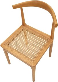 Designová jídelní židle Omolara hnědá