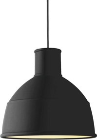 Muuto Unfold Závěsná lampa 32 cm Silikon Černá