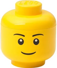 LEGO® Storage Úložná hlava (mini) chlapec / 10,2 x 12 x 10,2 cm / PP
