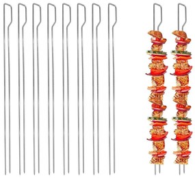 BBQ XL Grilovací jehly-špízy DELANO, délka 30 cm SET 8ks