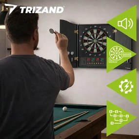 Elektronický terč na šipky Trizand - kompletní sada pro všechny hráče šipek