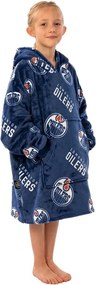 Mikinová televizní deka NHL Edmonton Oilers - vel. S