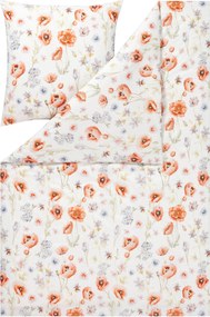 XXXLutz POVLEČENÍ, interlock jersey, červená, 140/200 cm Estella - Povlečení - 004142136601