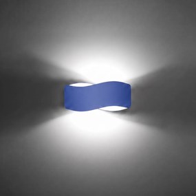 Sollux Lighting Nástěnné svítidlo TILA 30 ultramarín