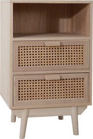 XXXLutz KOMODA, paulovnie, ratan, přírodní barvy, 42/68/36 cm Livetastic - Šuplíkové komody - 001769021901