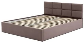 Čalouněná postel MONOS bez matrace rozměr 140x200 cm Namořnická modrá