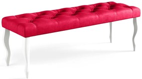 Čalouněná lavice 120x40 cm Amaya Barva: Červená - Trinity 09