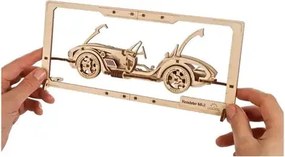 Ugears 2,5D dřevěné mechanické puzzle Roadster MK3